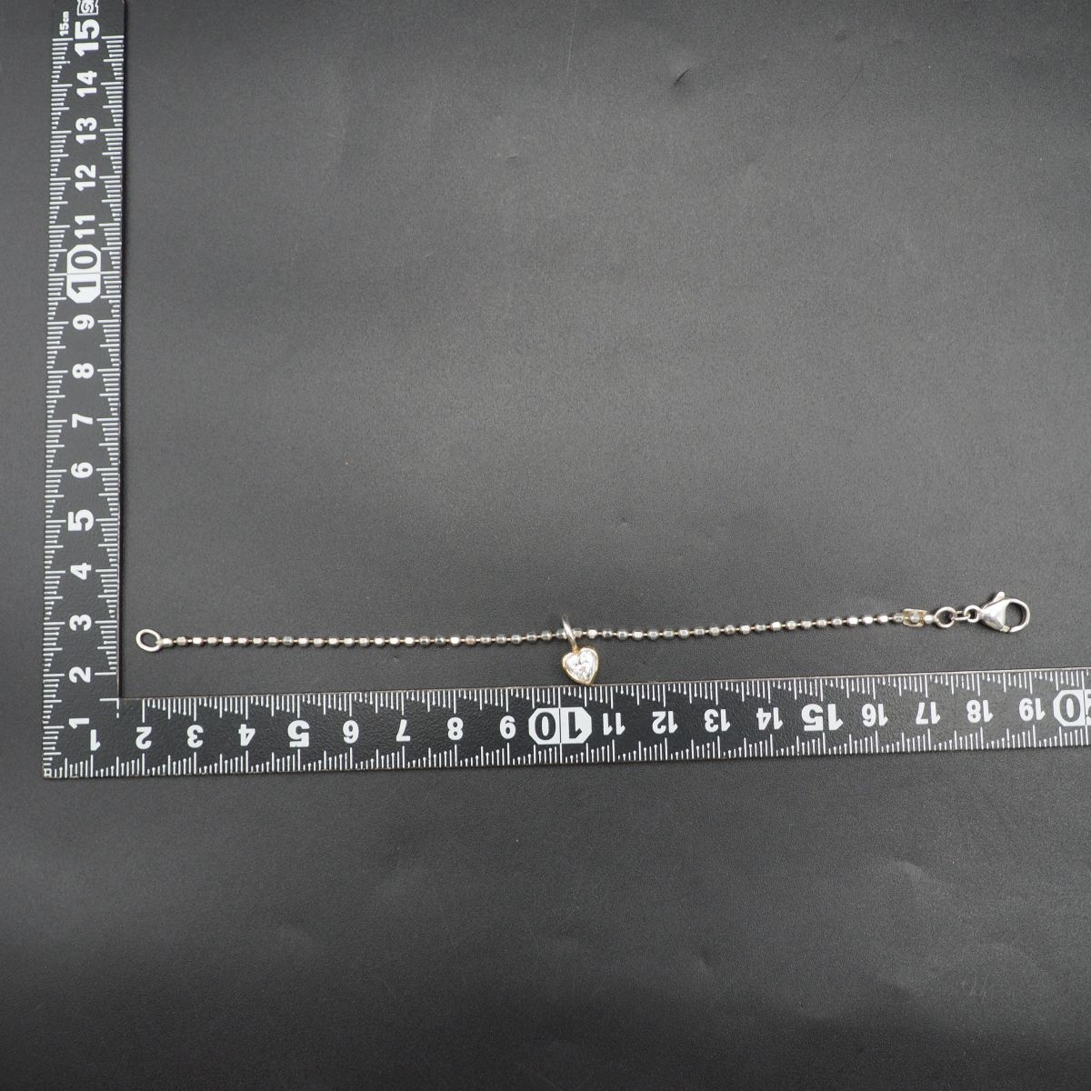 Yahoo!オークション - C707 ダイヤモンド風 925刻印 ブレスレット ハー...