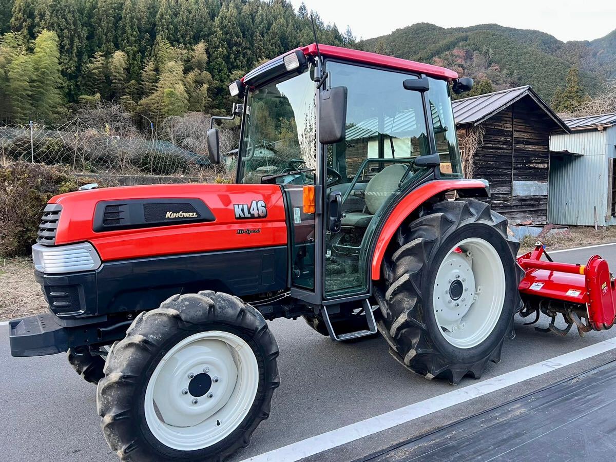 Yahoo!オークション - クボタトラクターKL46ハイスピード 46馬力 836時...