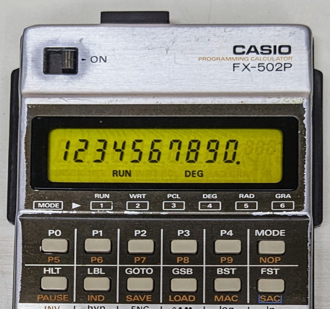 通電OK CASIO カシオ プログラム関数電卓 FX-502P FA-1 アダプター ポケットコンピューター ケース/元箱付 昭和レトロ計算機(カシオ)｜売買されたオークション情報 ...