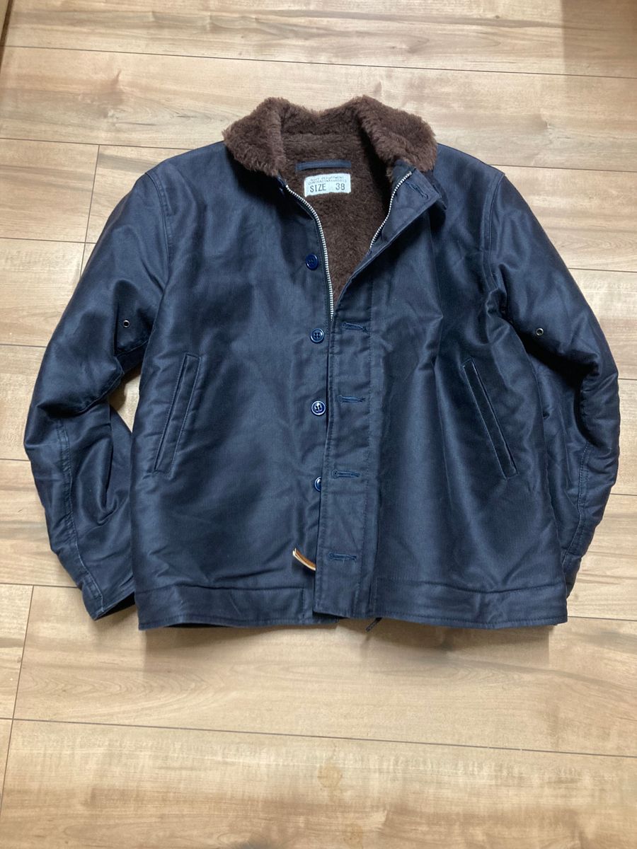 WAIPER inc 米軍 U S NAVY N-1 デッキジャケット 後期型 WAIPER inc 米軍 U S NAVY N-1 デッキジャケット 後期型