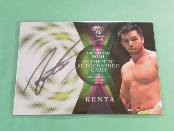 Yahoo!オークション - 07/08 BBM NOAH ノア KENTA 直筆サインカード
