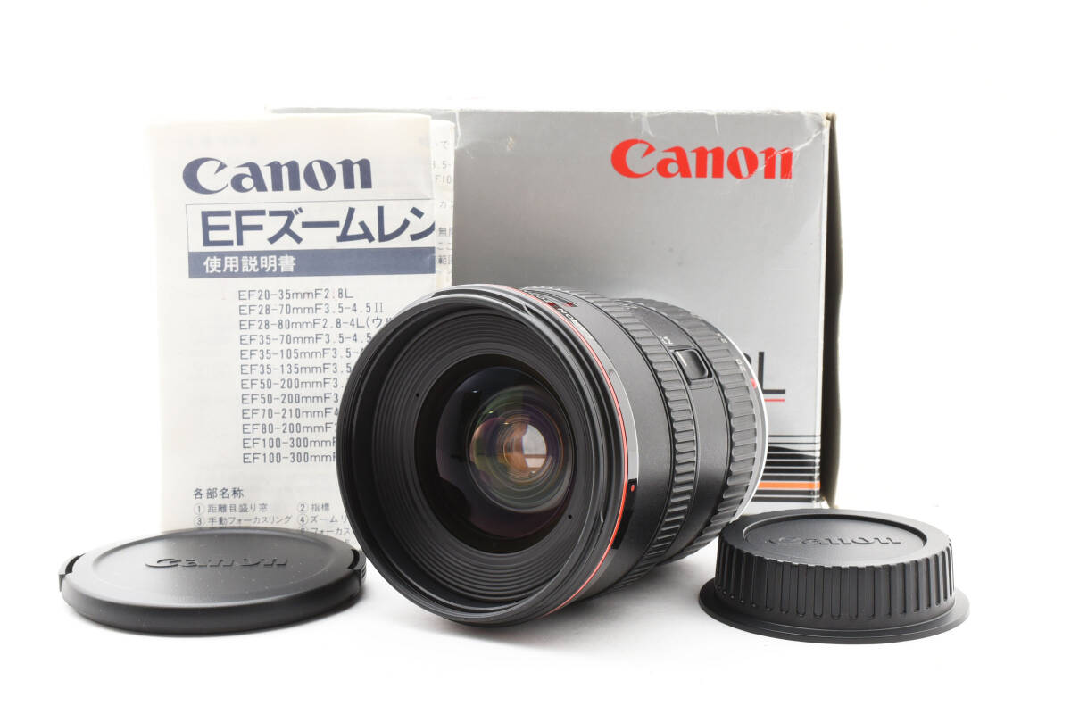 Yahoo!オークション - 箱付超美品 CANON EF 20-35mm F2.8 L キヤノン ...