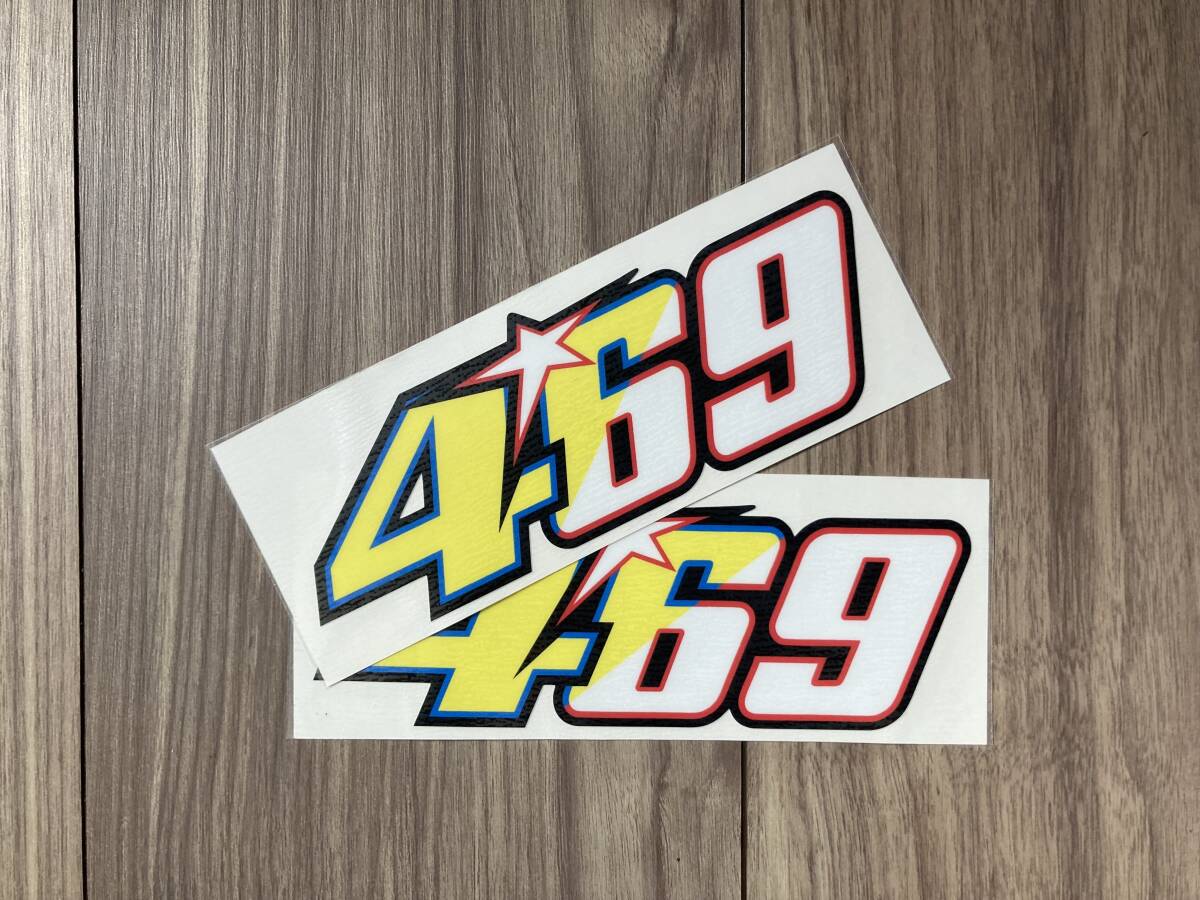 Yahoo!オークション - 送料無料 Nicky HAYDEN Rossi 469 46 69 Sticker...