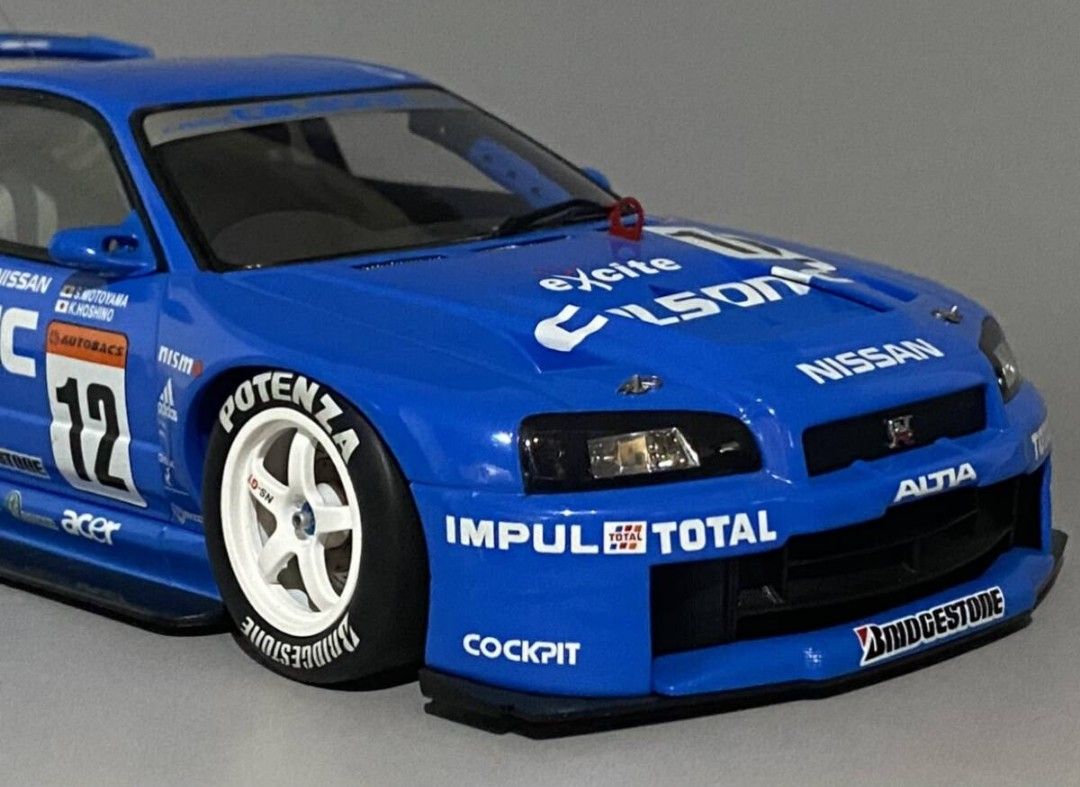 オートアート 2001 AUTOart 1/18 JGTC #12 カルソニック オートアート 2001 AUTOart 1/18 JGTC #12 カルソニック