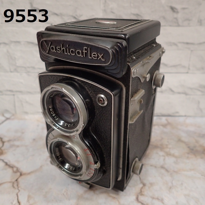 Yahoo!オークション - FK-9553 ヴィンテージ yashica flex 二眼レフカ...