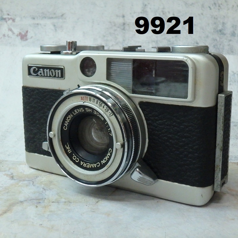 Yahoo!オークション - FK-9921 CANON DEMI EE17 コンパクトフィルムカ...