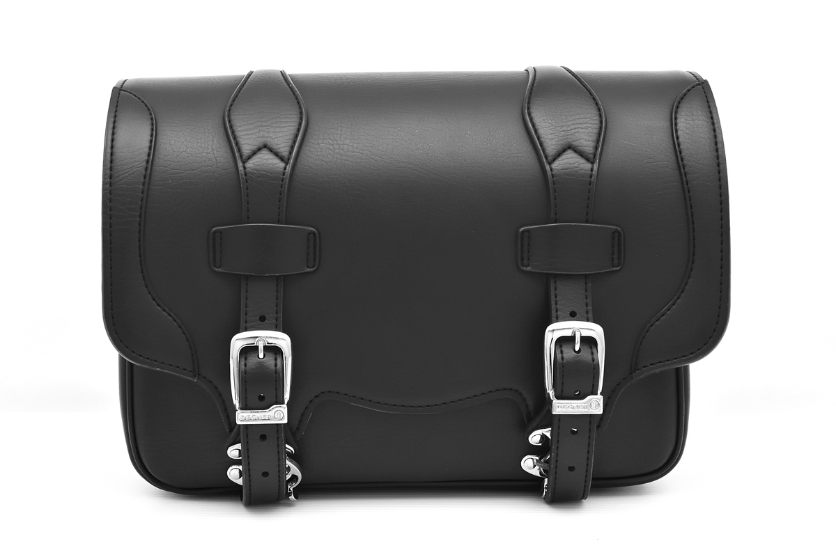 Yahoo!オークション - デグナー シンセティックレザー・サドルバッグ ...