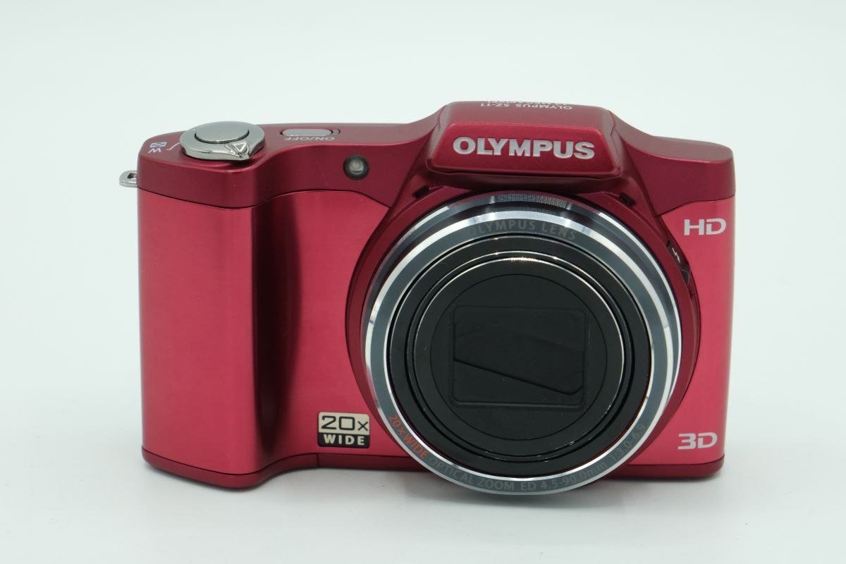 Yahoo!オークション - 極上美品 OLYMPUS オリンパス SZ-11 レッド 動...