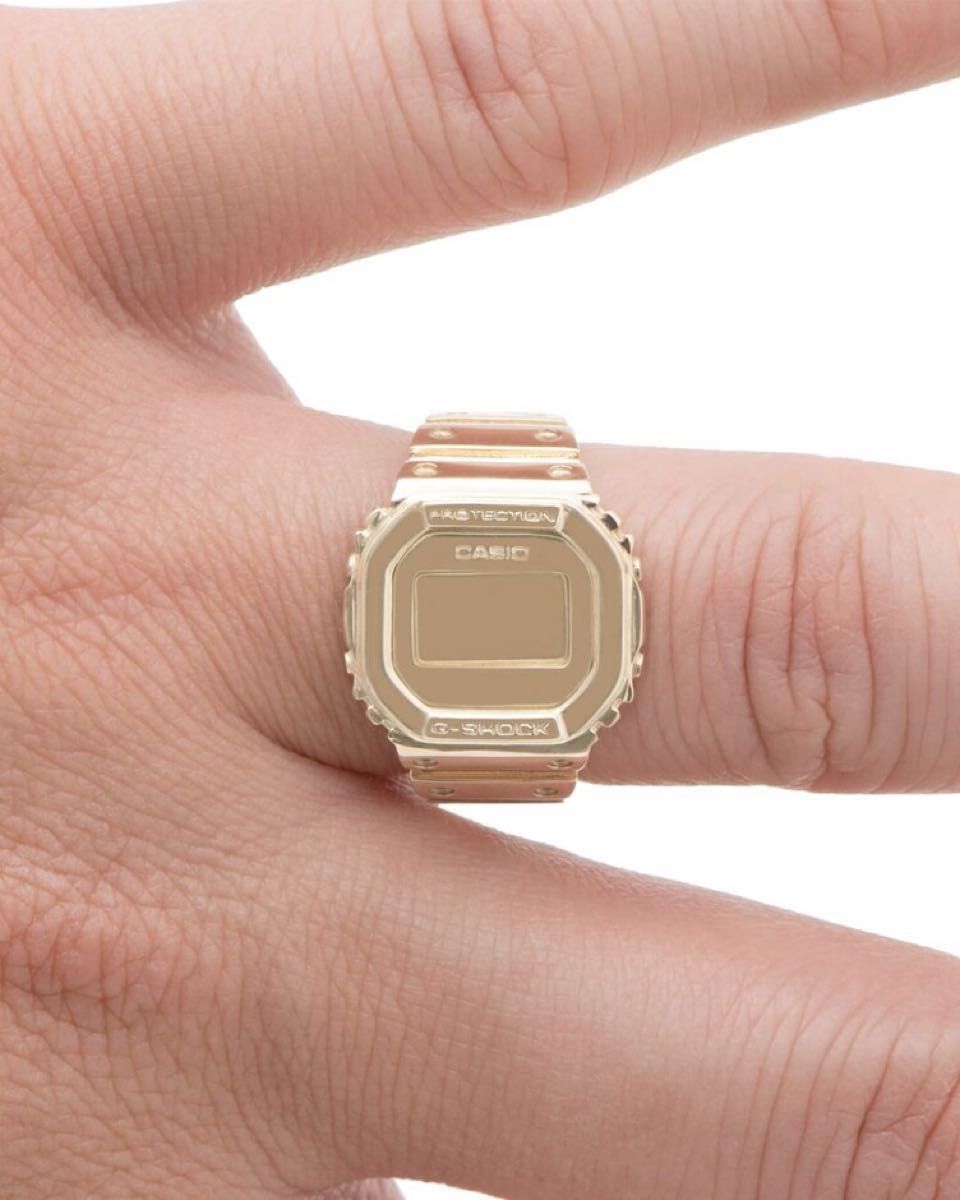 Gショック40周年 40個限定リング DW-5600 TYPE 10K GOLD RING 17 Gショック40周年 40個限定リング DW-5600 TYPE 10K GOLD RING 17