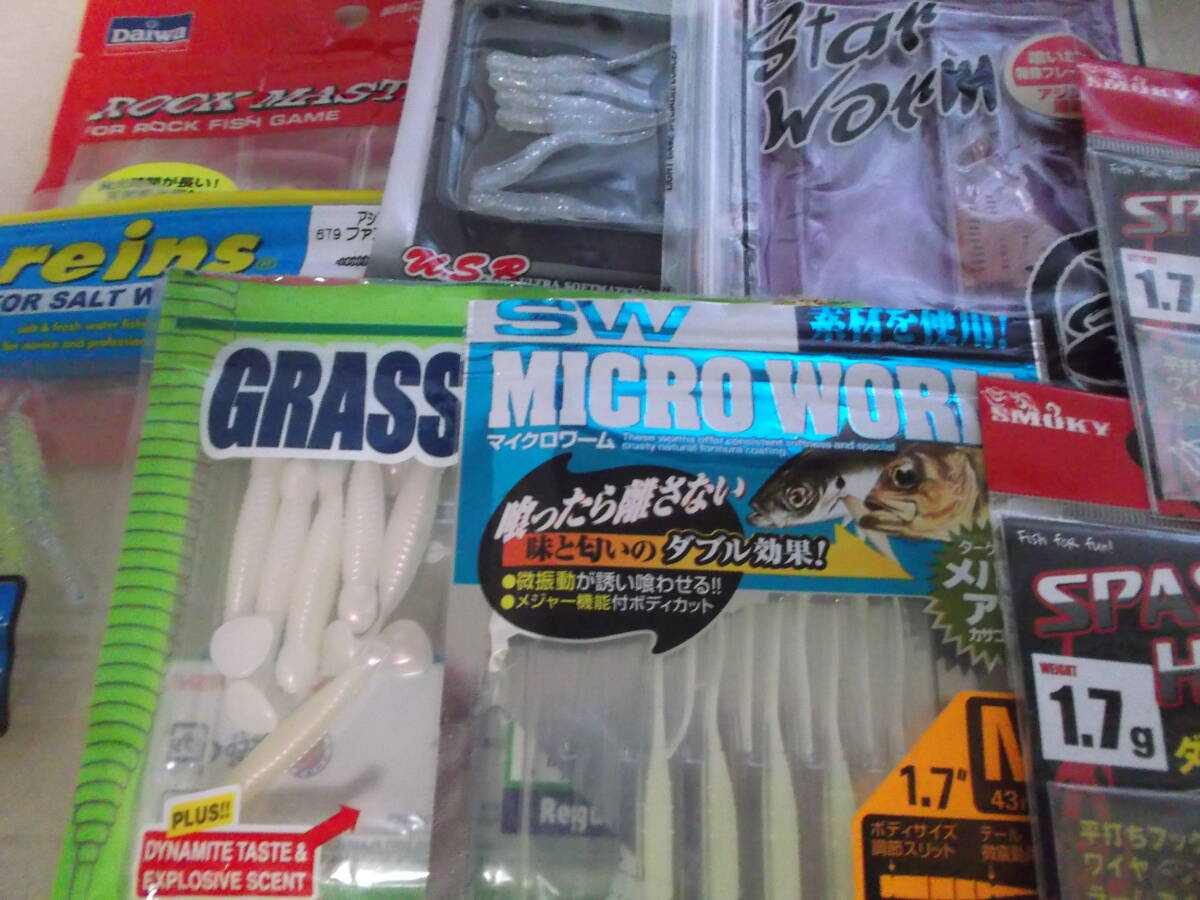 Tict エコギア Gミノー OFT ジグヘッド Star worm Rock Master reins グラスミノー(ストレートワーム)｜売買されたオークション情報、yahooの商品情報を ...