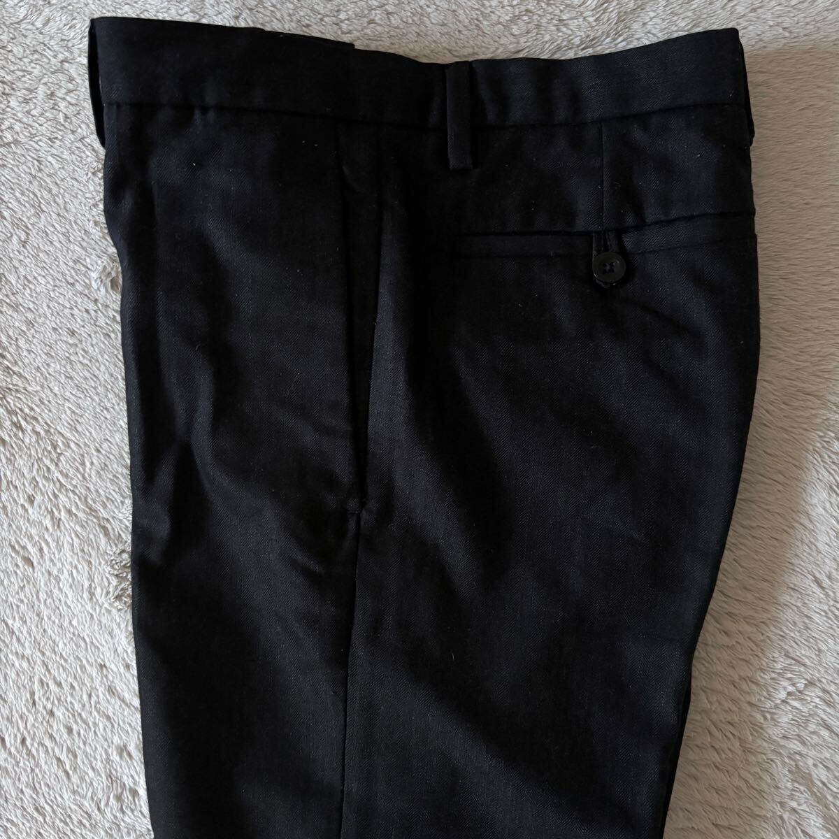 Yahoo!オークション - GAP ギャップ テーパード スラックス ダークグレ...