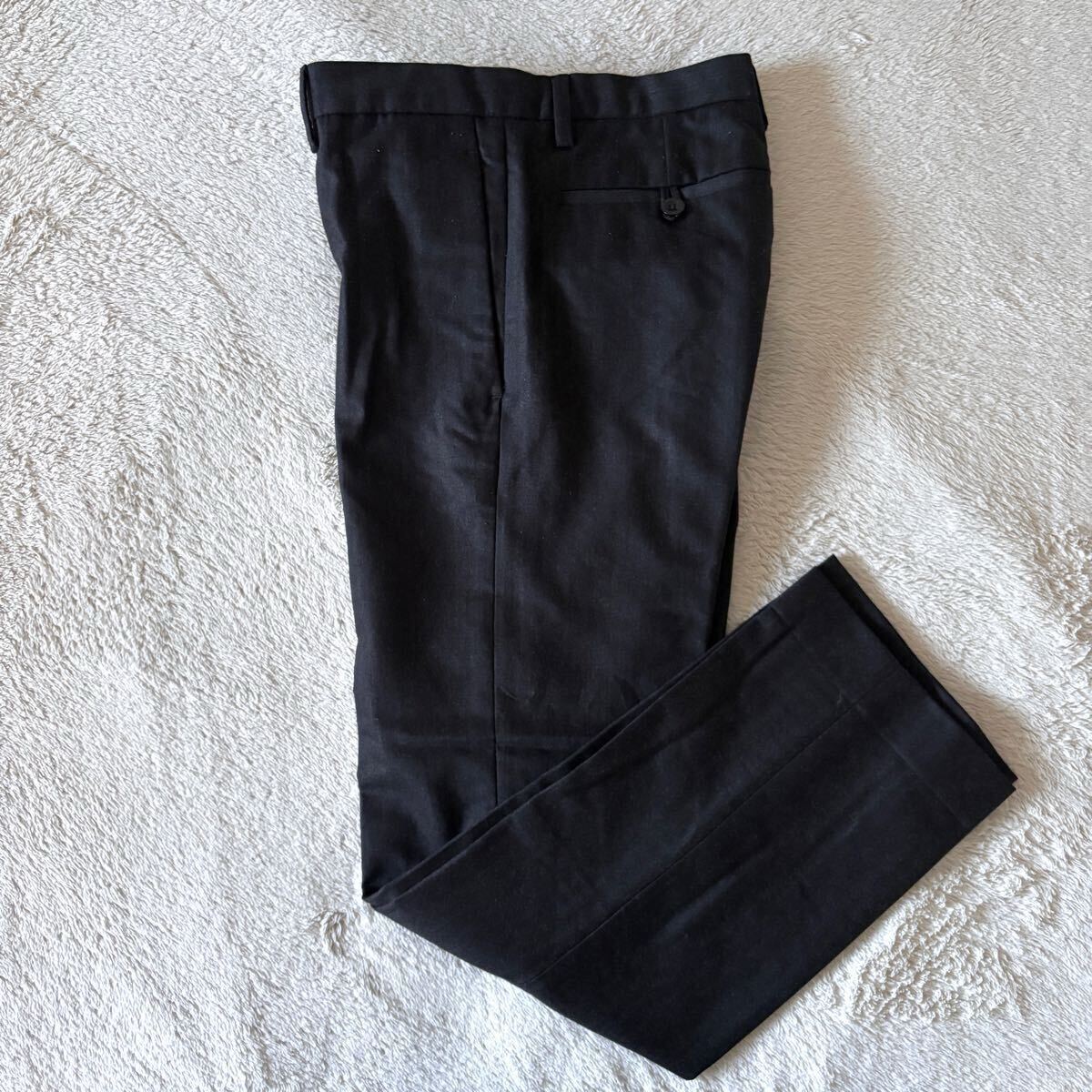 Yahoo!オークション - GAP ギャップ テーパード スラックス ダークグレ...