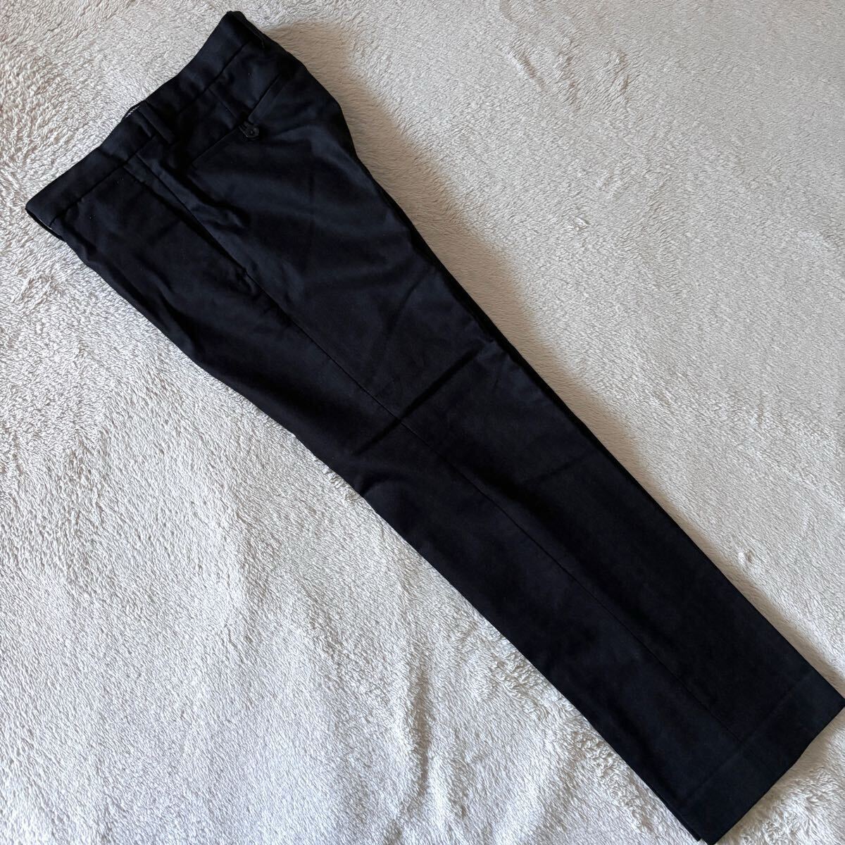 Yahoo!オークション - GAP ギャップ テーパード スラックス ダークグレ...