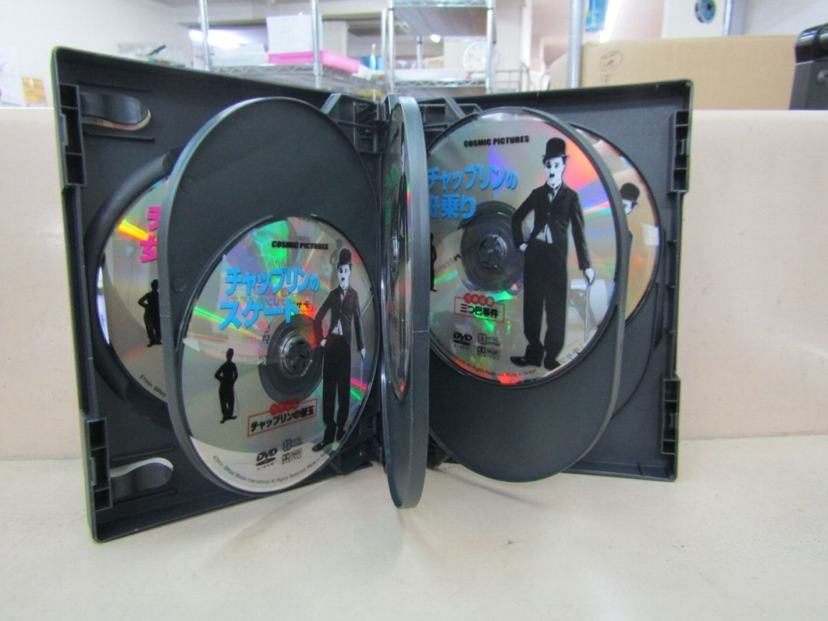 Yahoo!オークション - л3541 喜劇の王様 チャップリン大全集 DVD10枚...