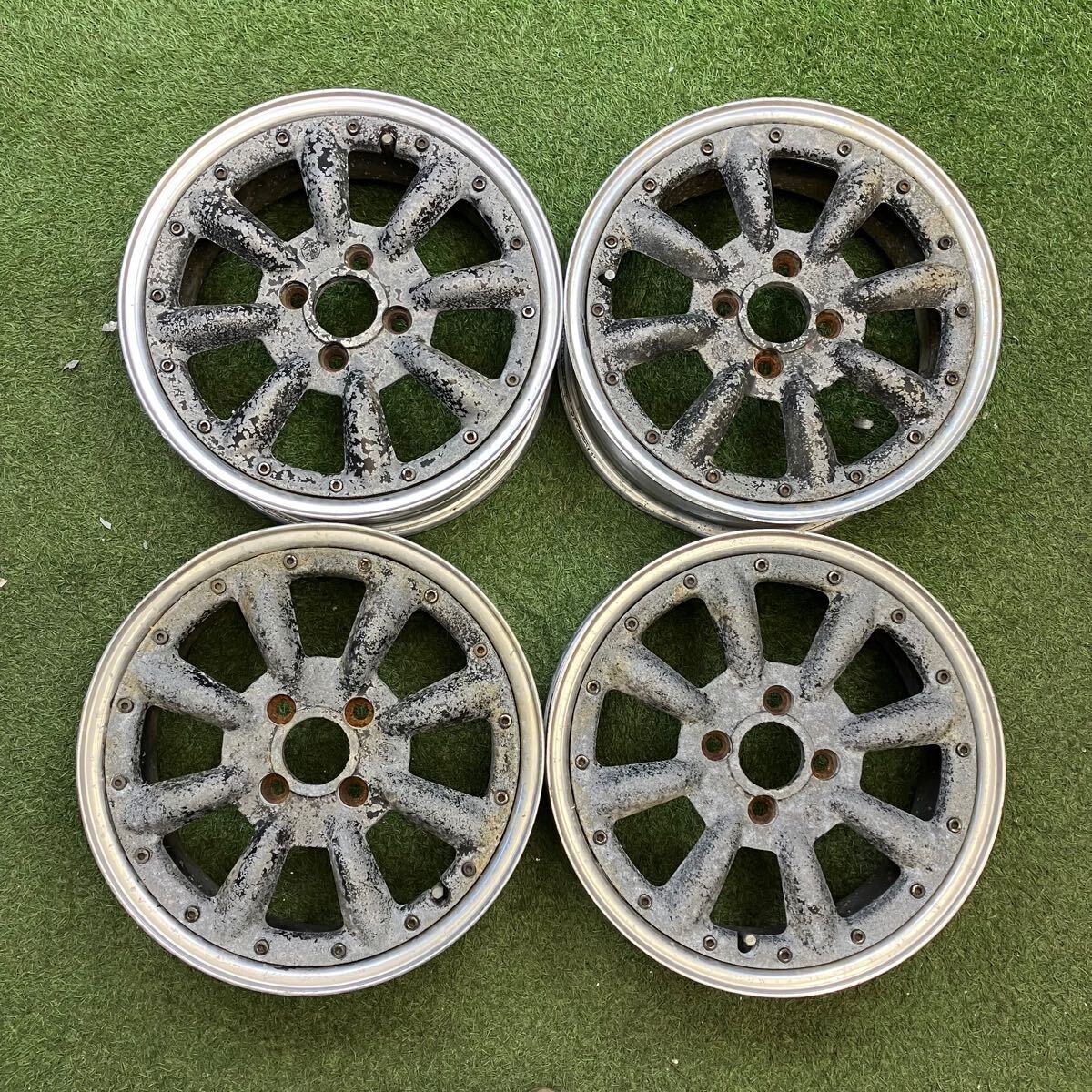 Yahoo!オークション - 【0582】15インチ 6.0JJ SPEED STAR ワタナベ RS...