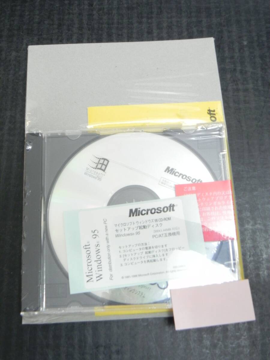 Yahoo!オークション - E9918(5) Y 【新品】microsoft Windows 95 ファ
