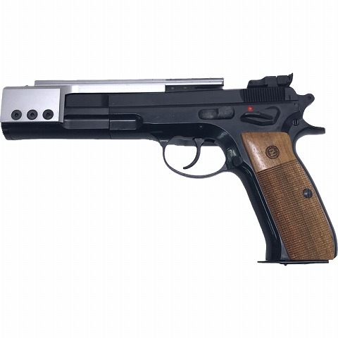 Yahoo!オークション - MGC CZ75 コンペンセイター マウント CZ木製グ...