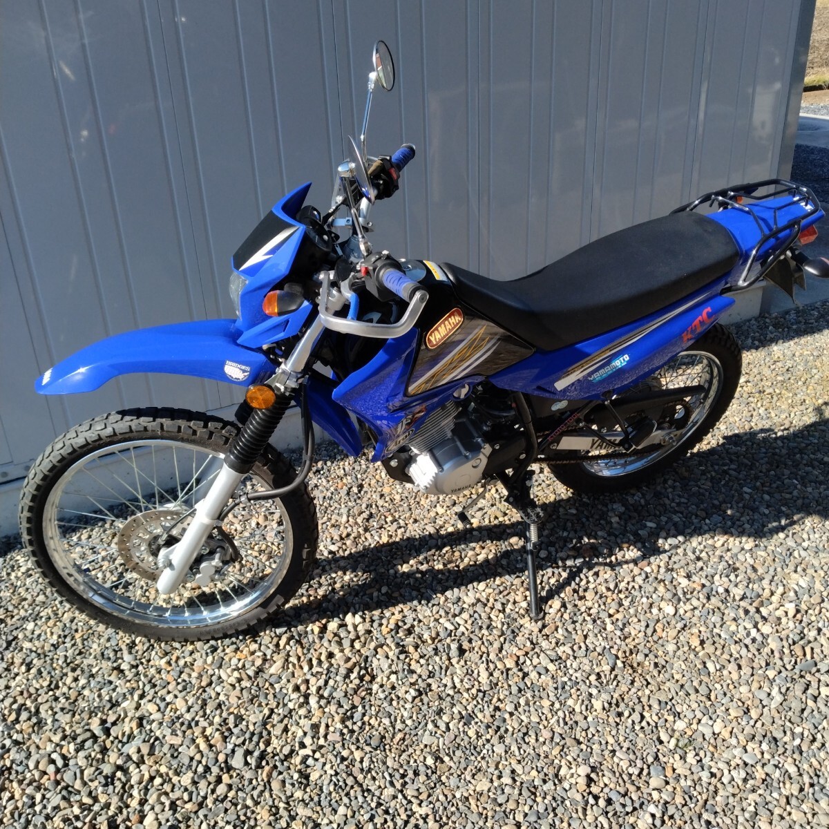 Yahoo!オークション - ヤマハ XTZ125 2018年製造 低走行 通勤快速 オフ...