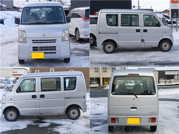 Yahoo!オークション - 秋田発 H23 スズキ エブリィバン DA64V PA 5速 4...