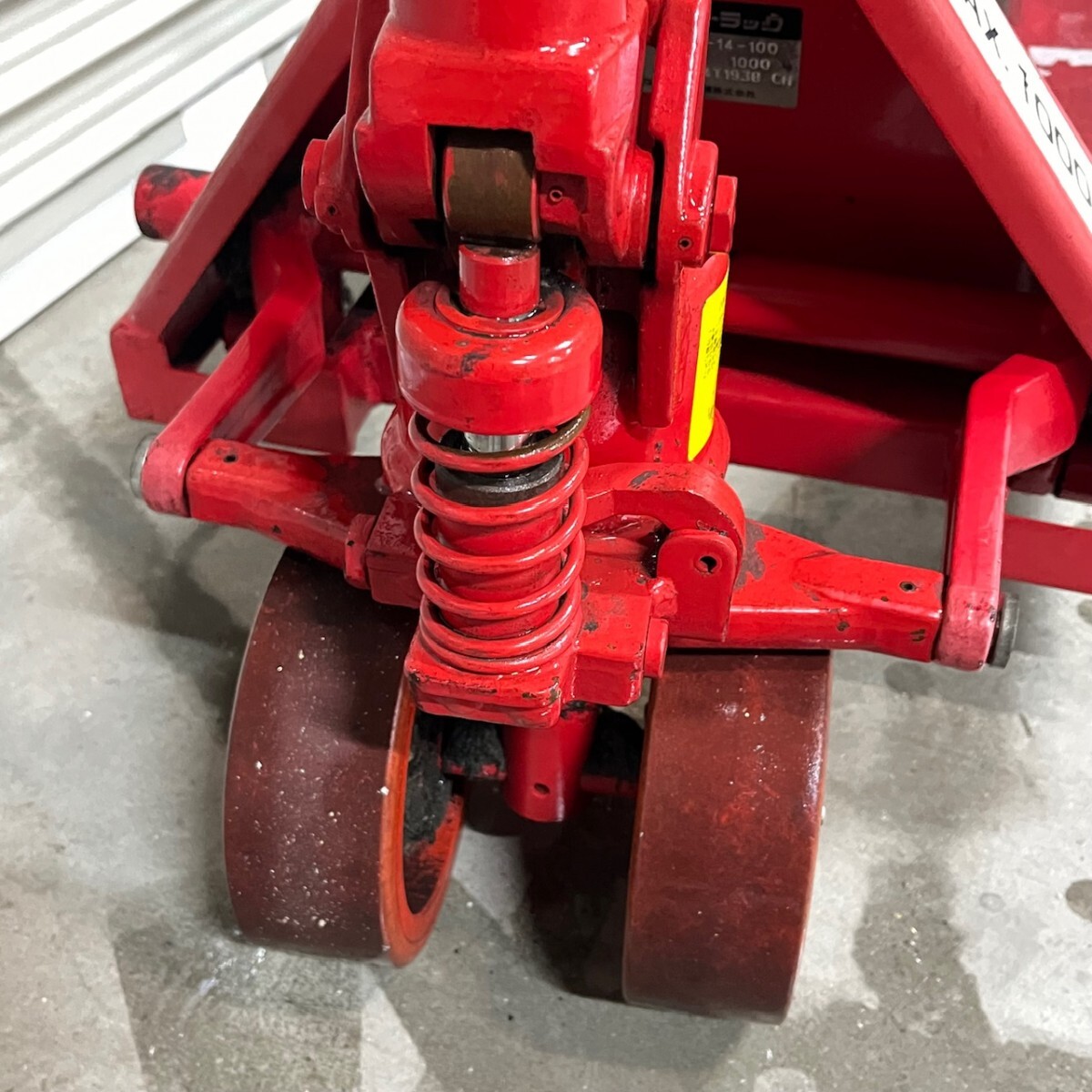 Yahoo!オークション - ニチユ パレットトラック ハンドリフト PT10S-14...