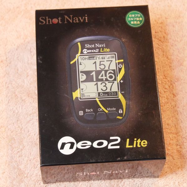 Yahoo!オークション - Shot Navi Neo2 lite GPSゴルフナビゲーター 距...