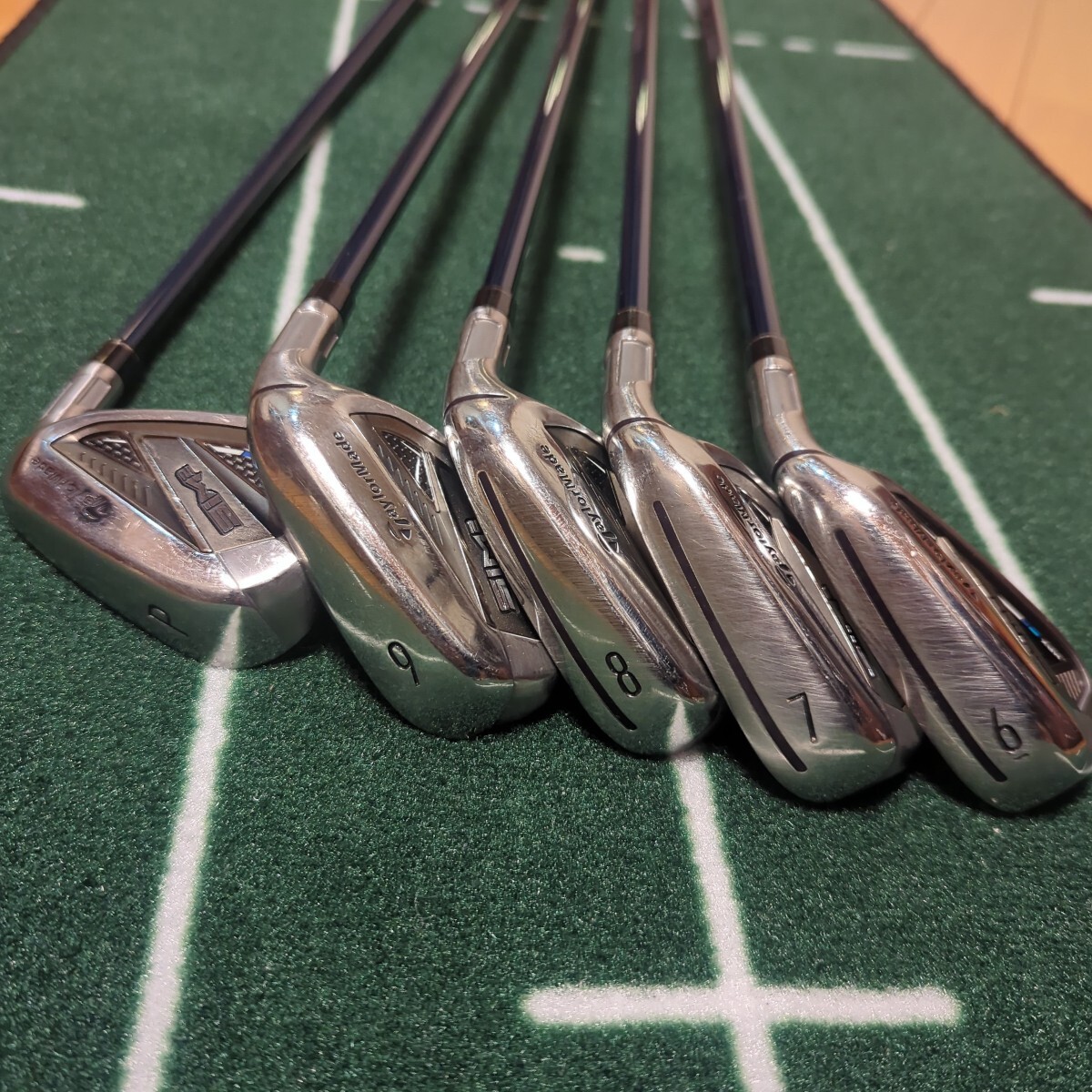 Yahoo!オークション - SIM2 MAXアイアンセット 6-PW(5本) 純正カーボ...