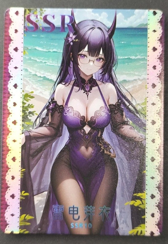 Yahoo!オークション - 崩壊3rd 雷電芽衣 ACGカード セクシーカード 美...