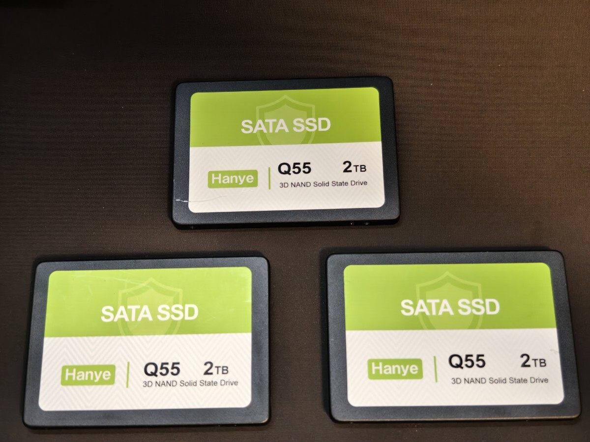 Yahoo!オークション - SSD Hanye Q55 SATA 2TB 3個セット