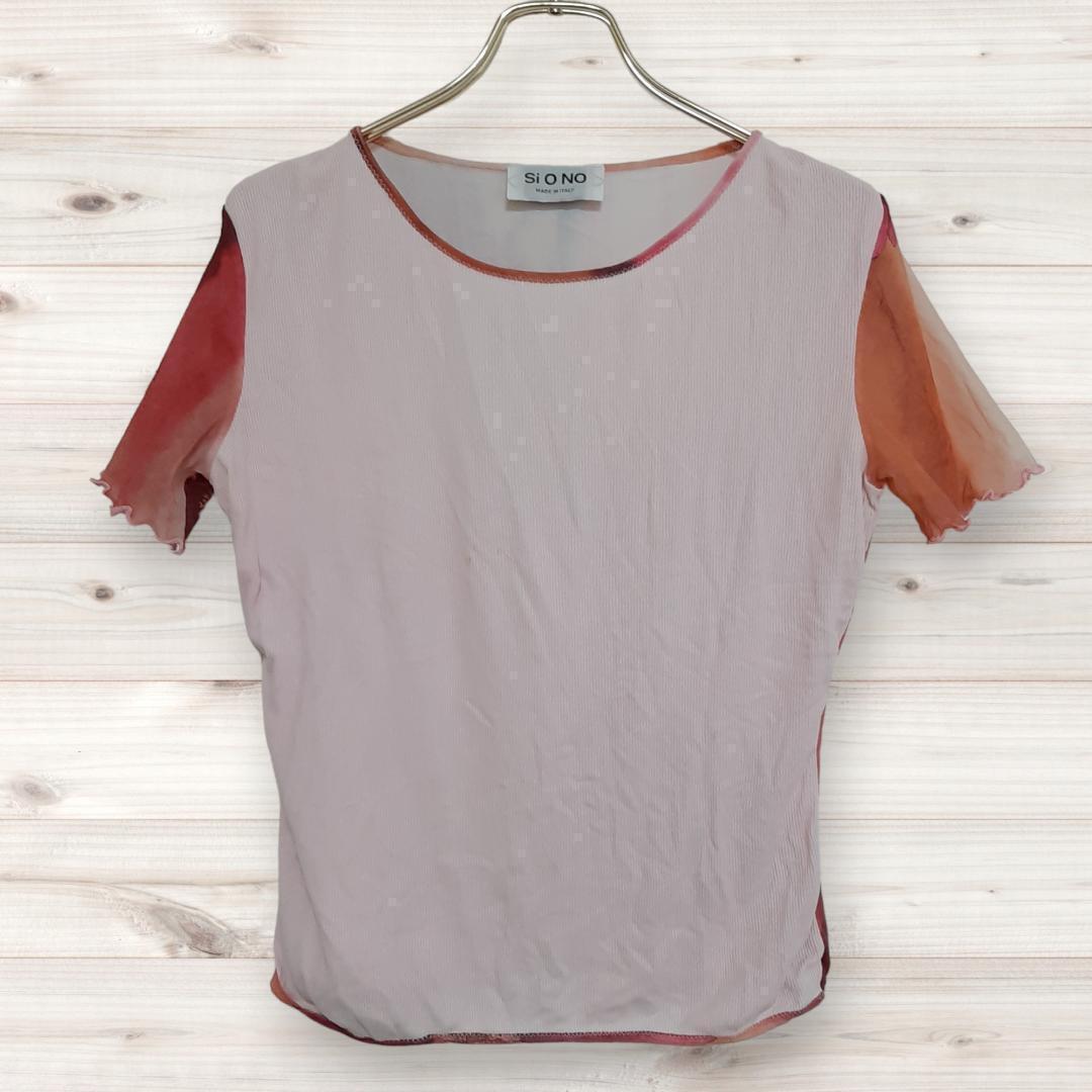 Yahoo!オークション - D0009【シオノ｜siono】Tシャツ半袖(M) 花柄