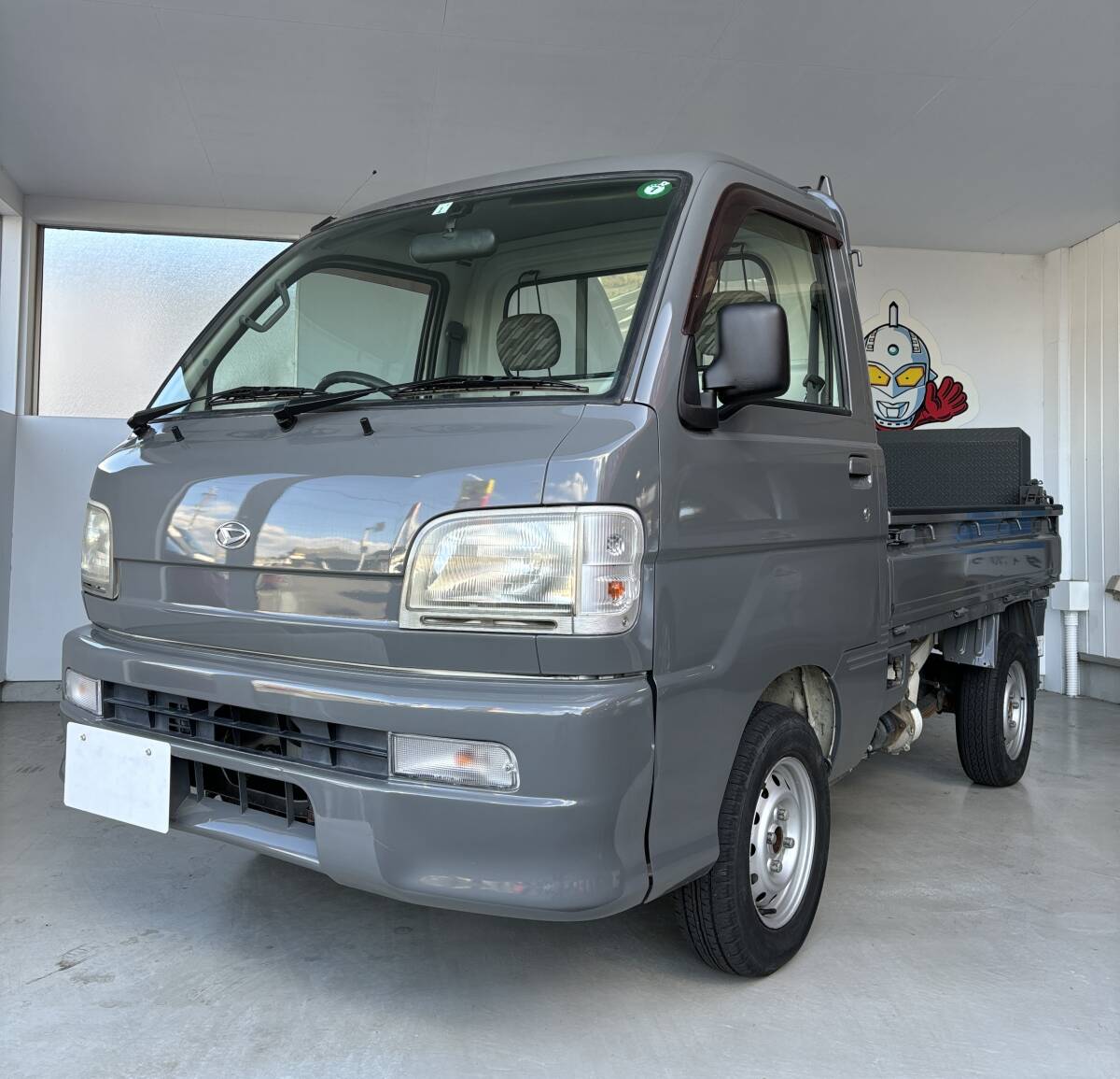 65 000kmのエンジンに載せ替え済み ハイゼットトラック S200P 5速マニュアル ダークグレーにプロ塗装 試乗出来ます ETC付き(ハイゼットトラック)｜売買されたオークション情報 ...