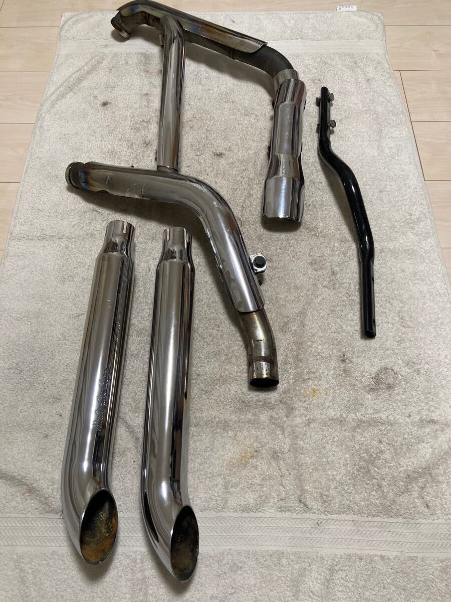 Yahoo!オークション - 希少 ハーレー EVO FXR 純正 OP スクリーミンイ...