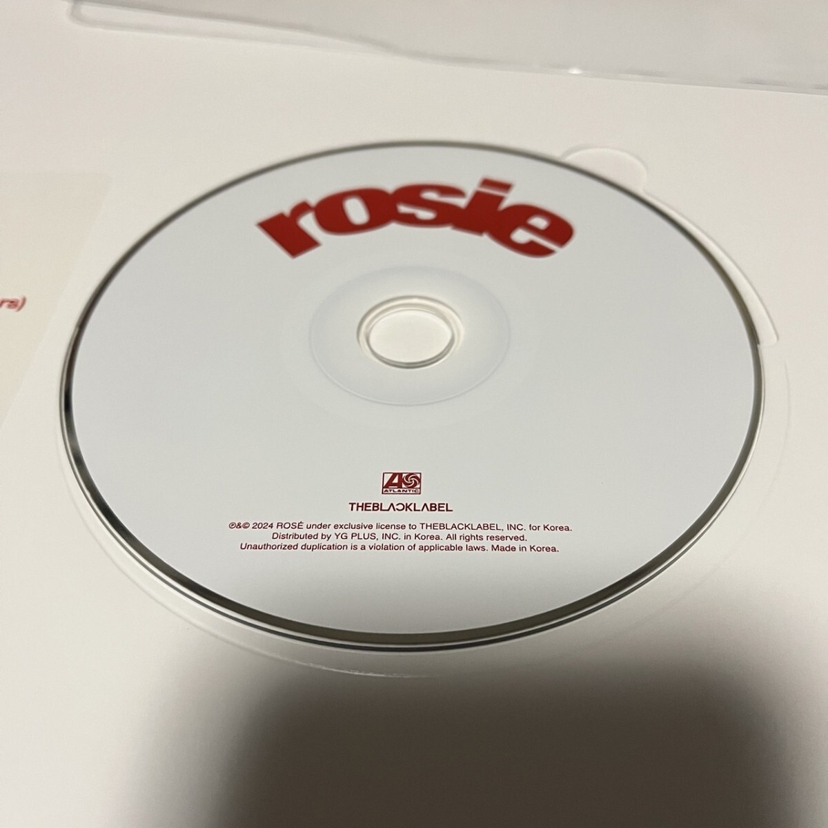 Yahoo!オークション - ROSE Rosie ロゼ KR Exclusive Album ロージー B...