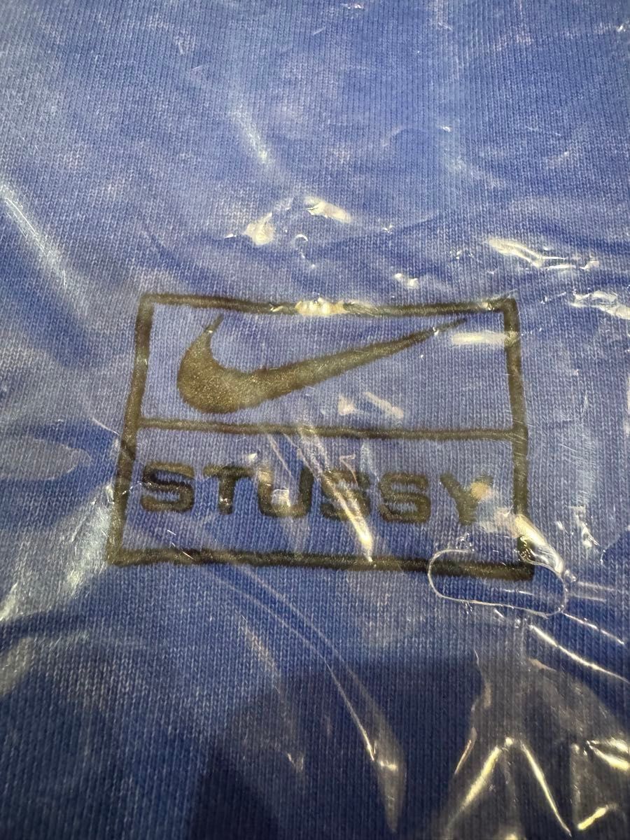 新品未使用】Stussy x Nike Acid Wash Crew Blue スウェット 新品未使用】Stussy x Nike Acid Wash Crew Blue スウェット