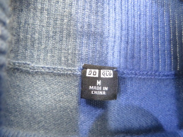 Yahoo!オークション - 9121s14 良品です カシミヤ100％ UNIQLO ユニク...