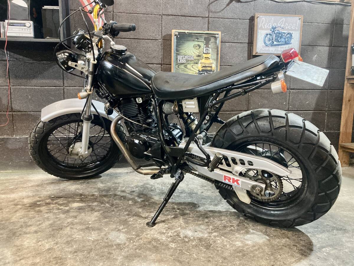 Yahoo!オークション - YAMAHA TW200 1型 整備済み 動画あり バッテリー...