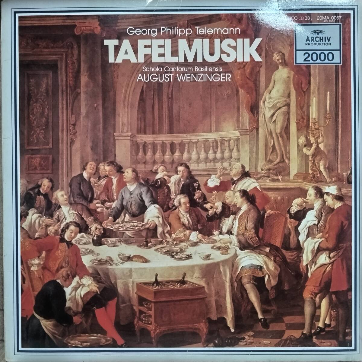 Yahoo!オークション - X147/LP1枚/テレマン ターフェルムジーク/ヴェン...