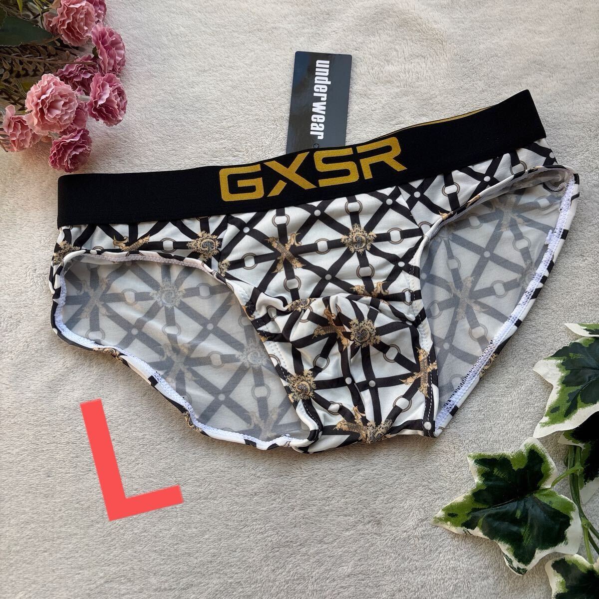 Yahoo!オークション - 新品 メンズ Lサイズ GXSR 触り心地超いい ホワ...