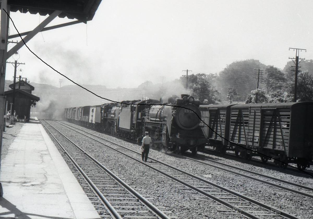 Yahoo!オークション - 国鉄時代 昭和40年 東北本線 蒸気機関車 C60 61 ...