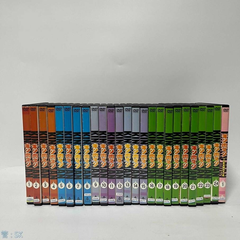 Yahoo!オークション - DVD キン肉マン 全24巻セット アニメシリーズ 完...