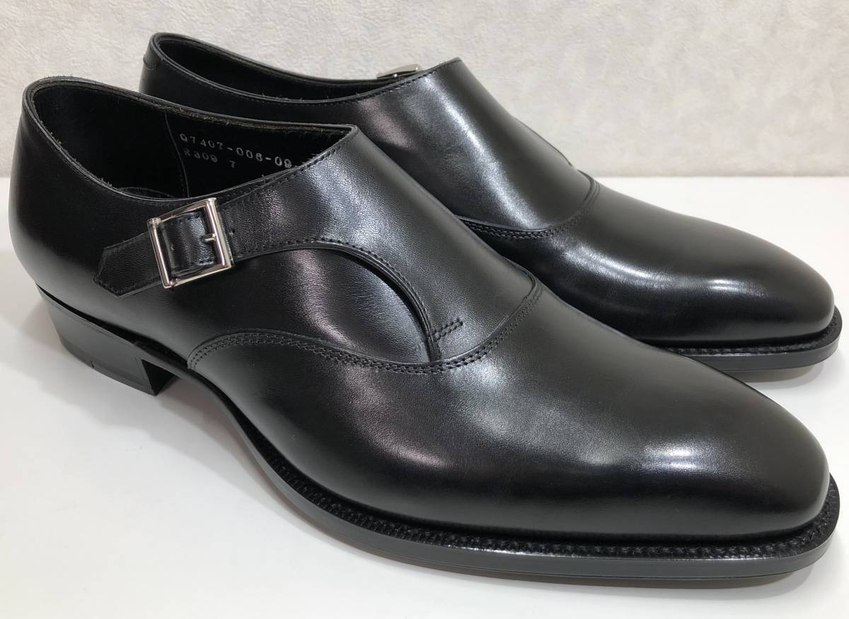 新品】三陽山長 シングルモンク 修之介 サイズ7sanyoyamacho 新品】三陽山長 シングルモンク 修之介 サイズ7sanyoyamacho