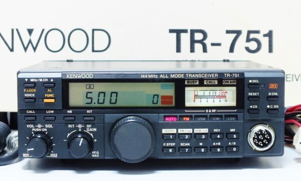 Yahoo!オークション - KENWOOD TR-751 144MHz オールモード トランシー...