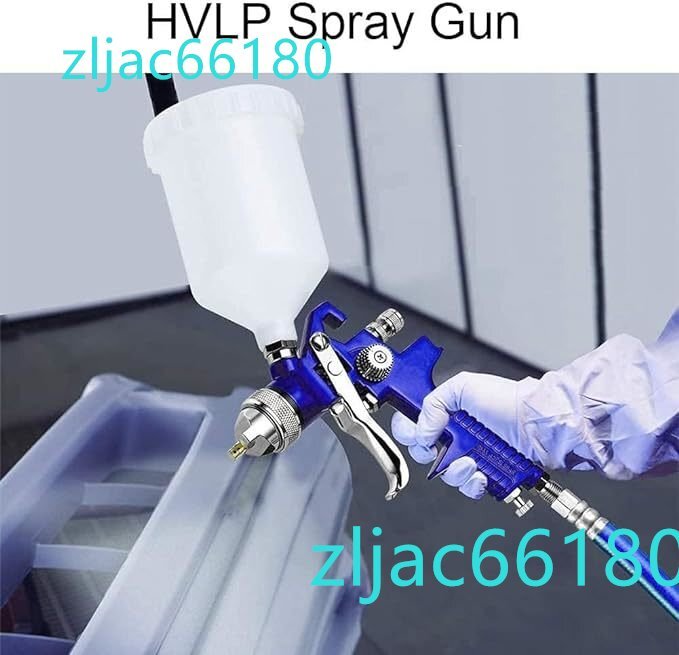 Yahoo!オークション - エアースプレーガン HVLP 重力式 ペイントスプレ...