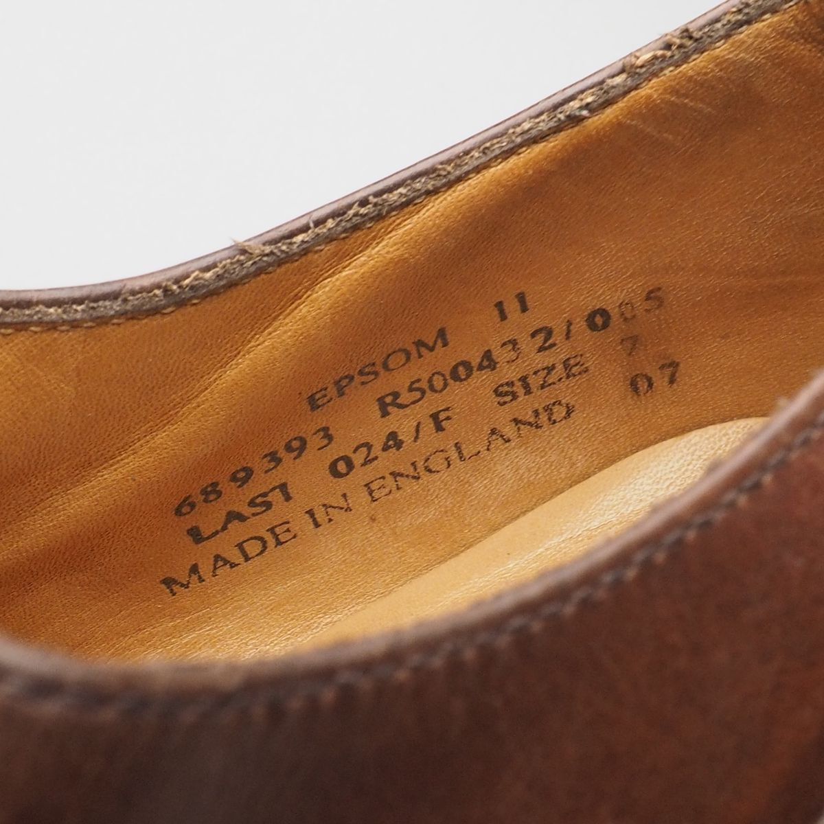 Yahoo!オークション - W2897//英国製 ローク/Loake EPSOM II/メンズ7F/...