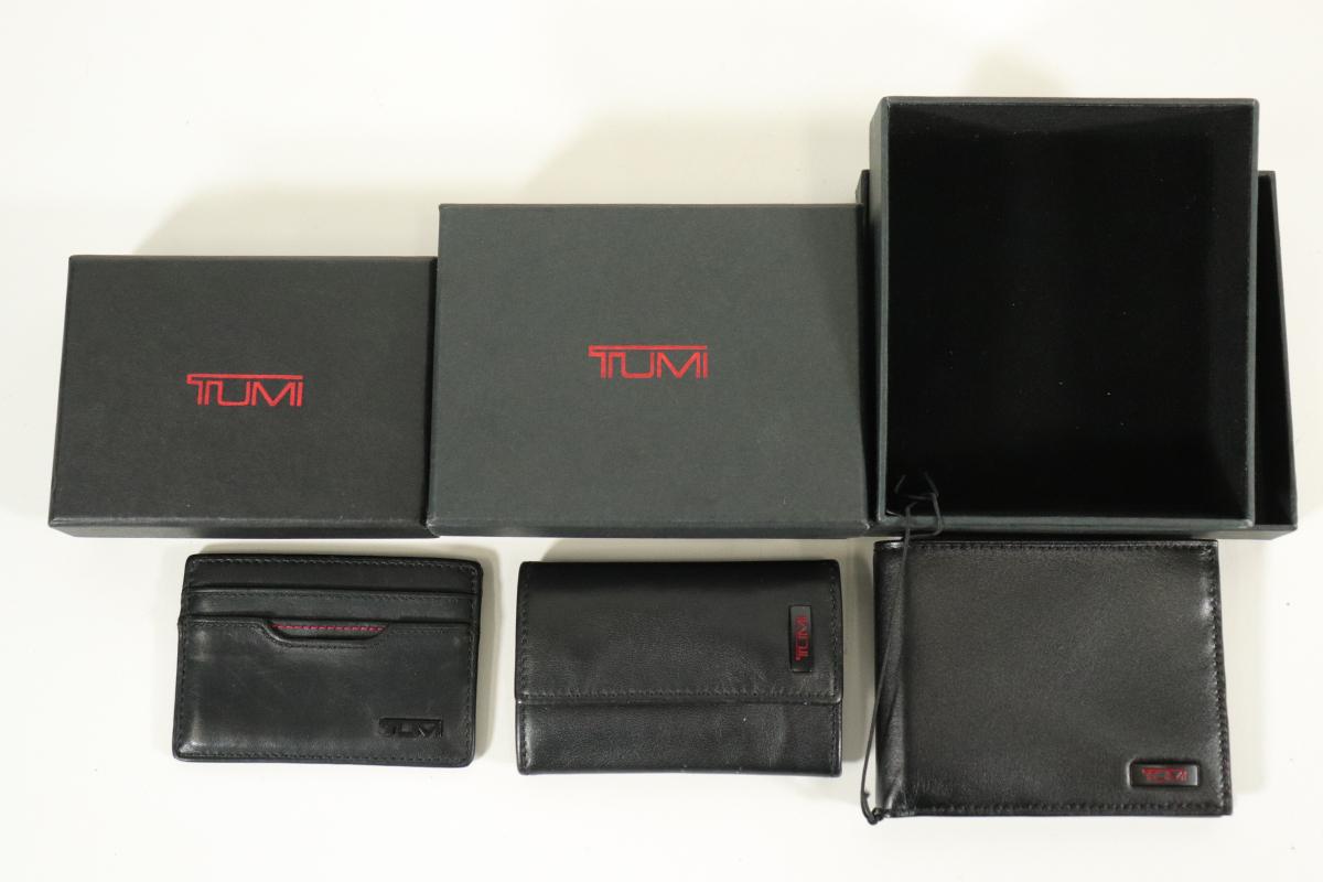 Yahoo!オークション - TUMI トゥミ 3点 財布 カードケース キーケース...