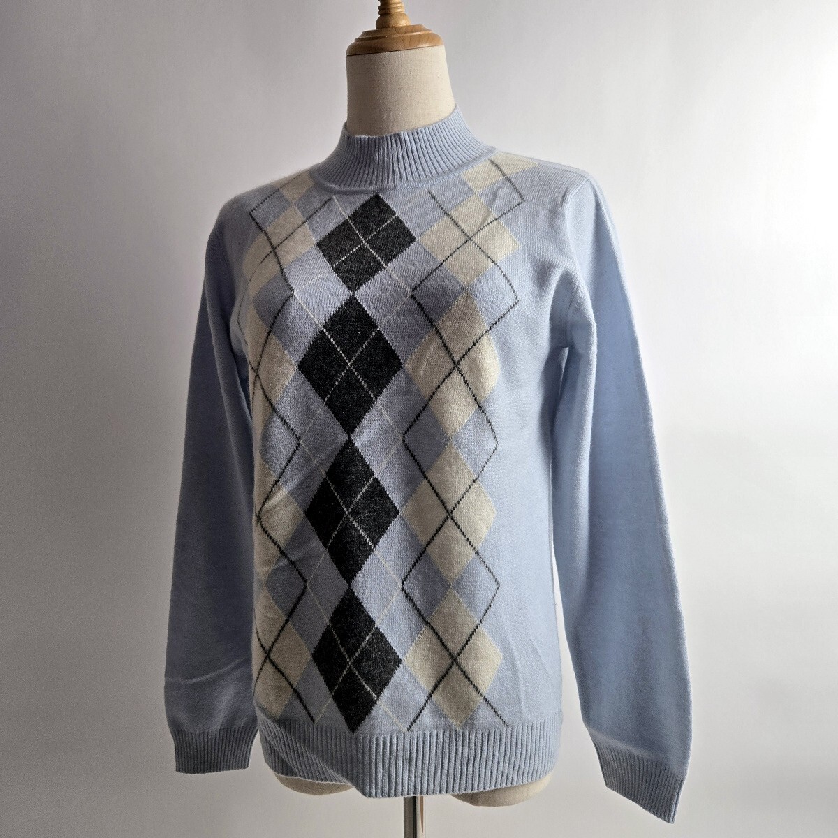 Yahoo!オークション - メインストリート MainStreet カシミヤ100％ ア...