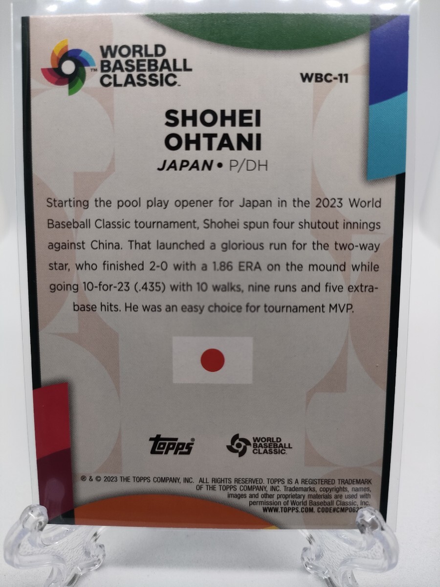 インサート／2023WBC 大谷翔平 - 2023 Topps Series 2 #WBC-11 2023 World Baseball Classic Stars(Topps)｜売買された ...