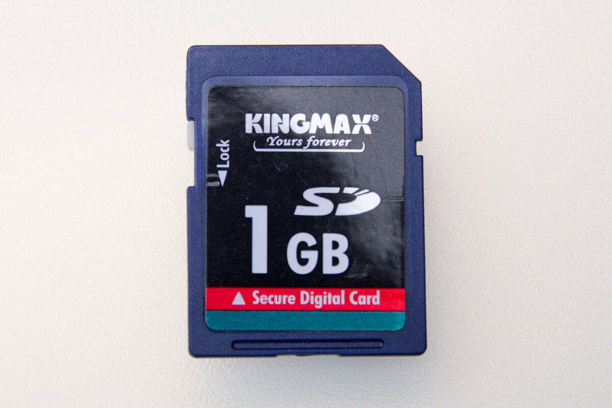 Yahoo!オークション - 1GB SDカード KINGMAX