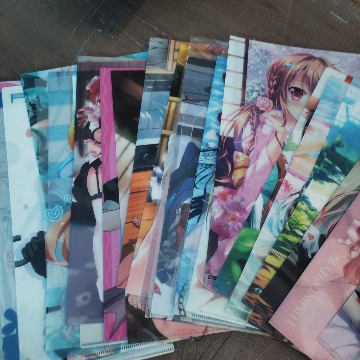 Yahoo!オークション - D17大量 同人 クリアファイル