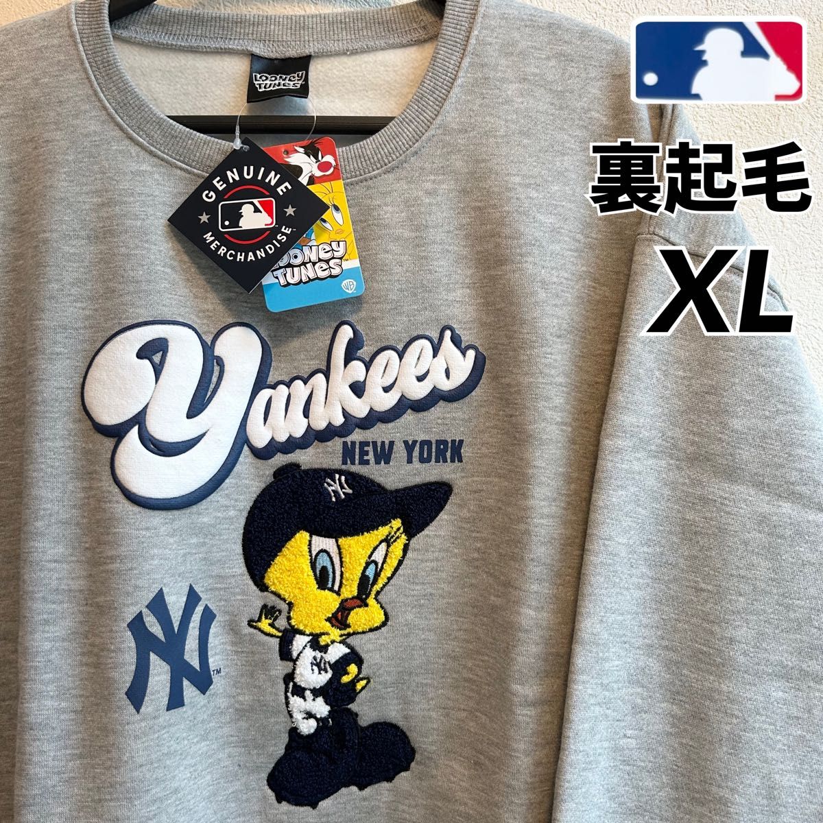 希少【XL】「Looney Tunes」×「MLB」コラボ ヤンキース 希少【XL】「Looney Tunes」×「MLB」コラボ ヤンキース
