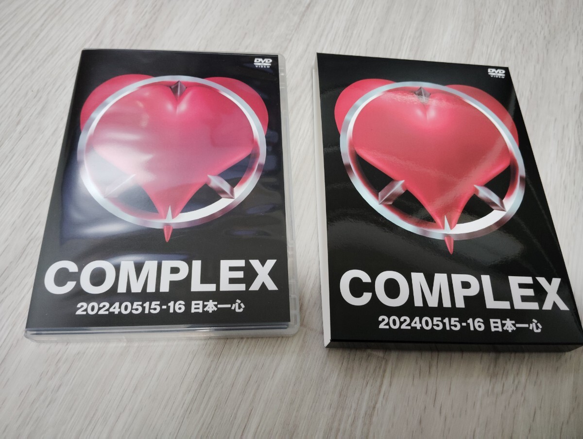 Yahoo!オークション - 中古美品 COMPLEX 20240515-16 DVD ＋2CD